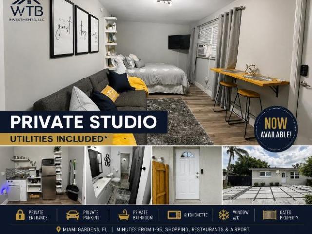 1 Br, 1 bath, Condo 780 NW 141st Steet