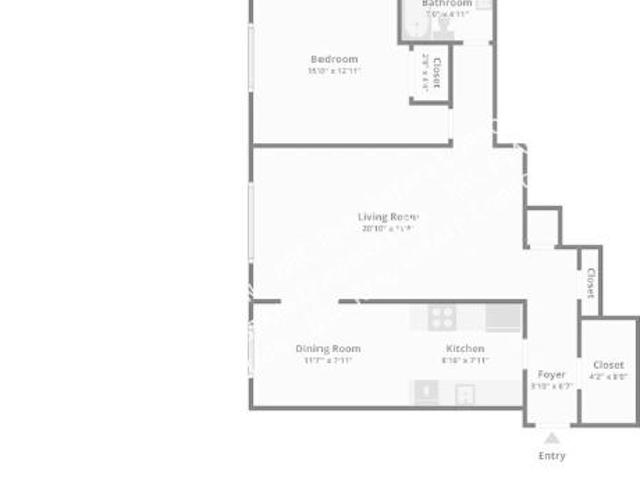 1 Br, 1 bath, Condo 818 Cherry Street