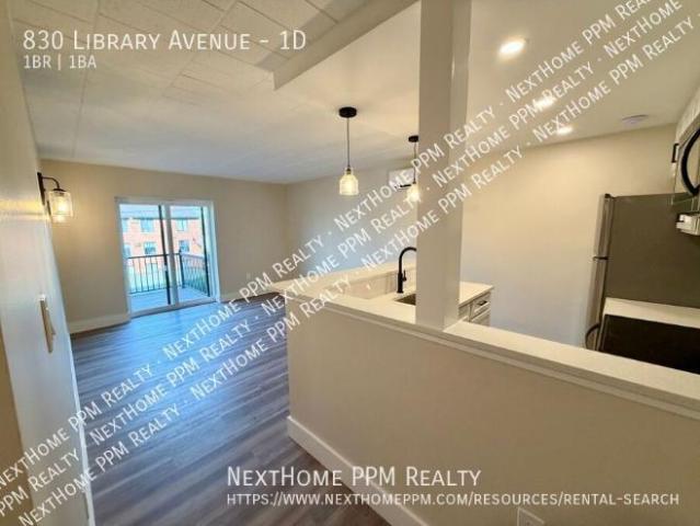 1 Br, 1 bath, Condo 830 Library Avenue