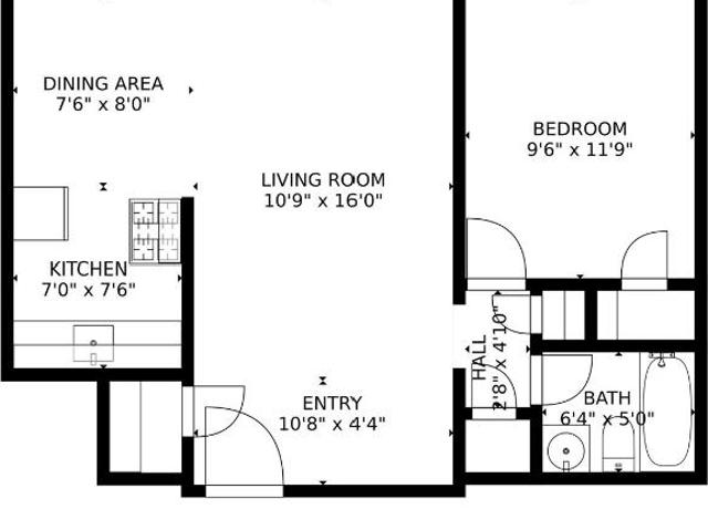 1 Br, 1 bath, Condo 833 E 14th Ave