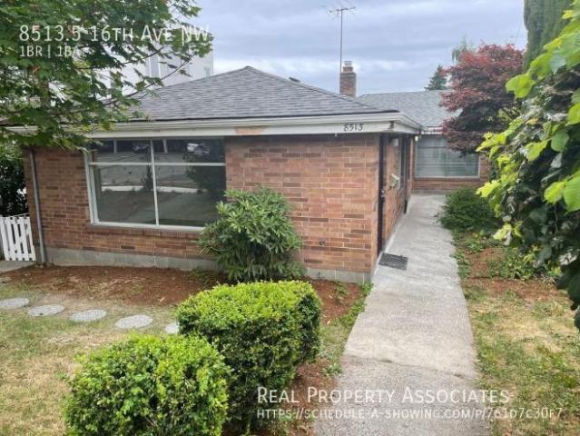 1 Br, 1 bath, Condo 8513 5 16th Ave NW