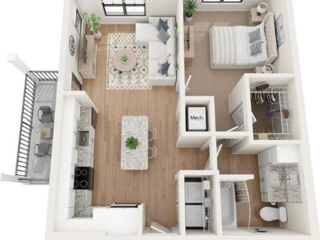 1 Br, 1 bath, Condo 900 SE 3rd Avenue