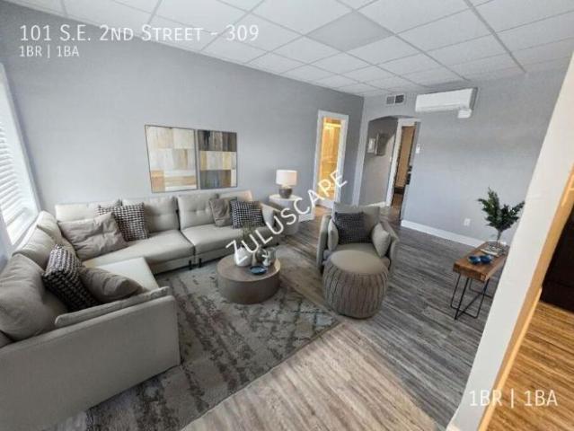 1 Br, 1 bath, Condo 101 S E 2nd Street