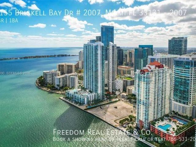 1 Br, 1 bath, Condo 1155 Brickell Bay Dr