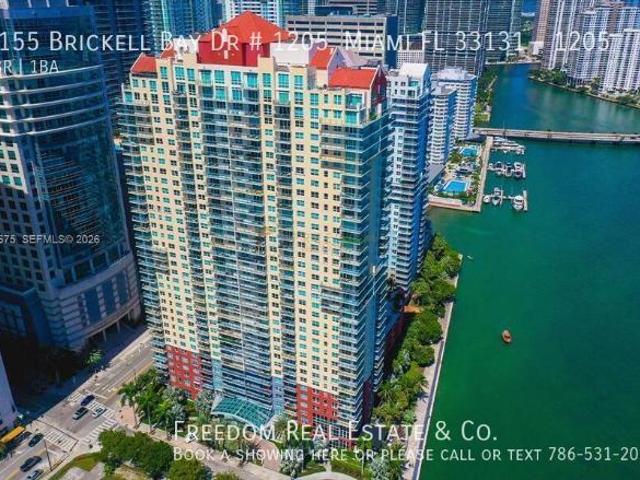 1 Br, 1 bath, Condo 1155 Brickell Bay Dr