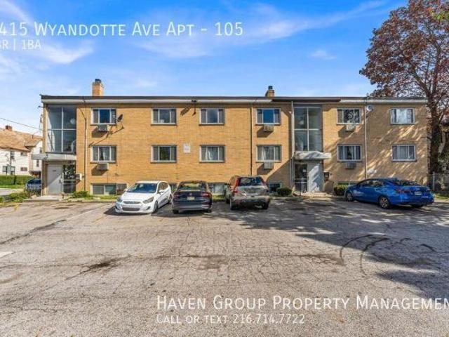 1 Br, 1 bath, Condo 1415 Wyandotte Ave