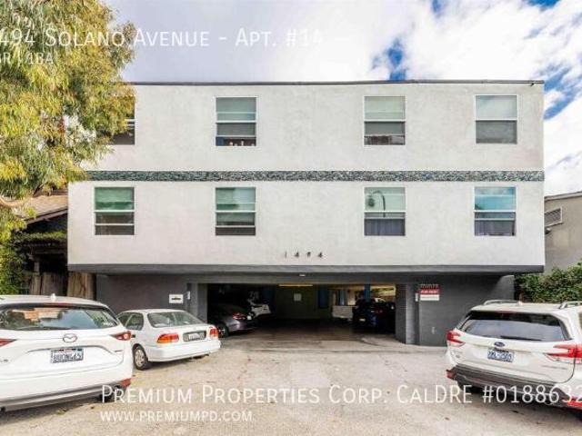 1 Br, 1 bath, Condo 1494 Solano Avenue