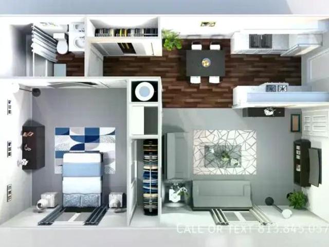 1 Br, 1 bath, Condo 1600 Lansdowne Dr