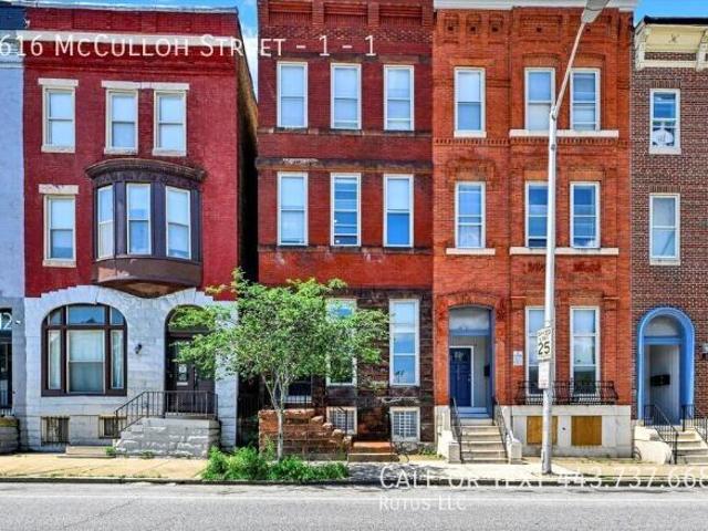 1 Br, 1 bath, Condo 1616 Mcculloh Street