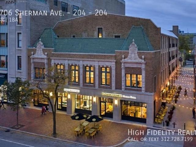 1 Br, 1 bath, Condo 1706 Sherman Ave