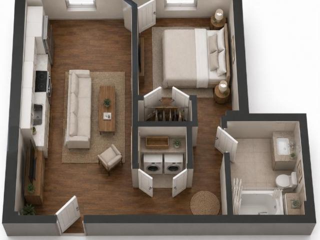 1 Br, 1 bath, Condo 18 E Lancaster Avenue