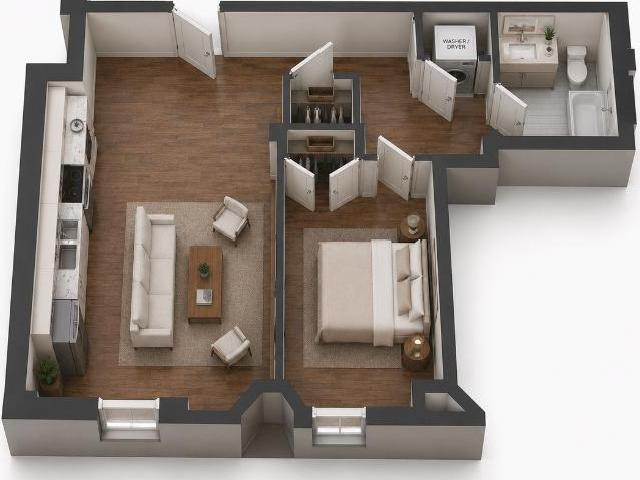 1 Br, 1 bath, Condo 18 E Lancaster Avenue