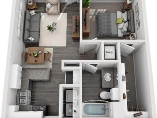 1 Br, 1 bath, Condo 2129 Holly Oaks Lane