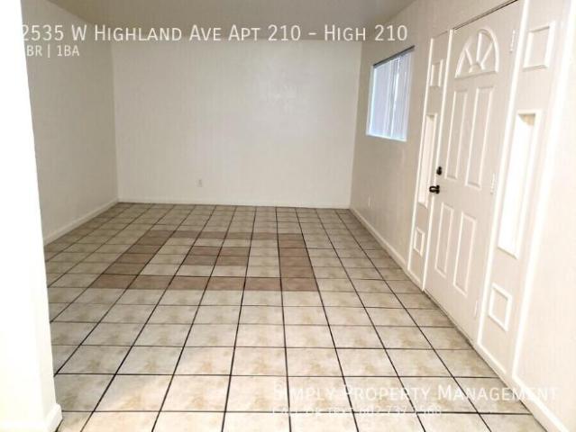 1 Br, 1 bath, Condo 2535 W Highland Ave