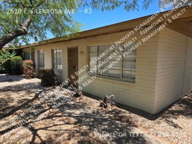 1 Br, 1 bath, Condo 2610 E Glenrosa Ave