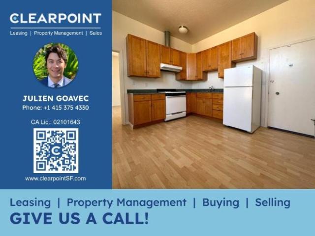 1 Br, 1 bath, Condo 2903 Mission St