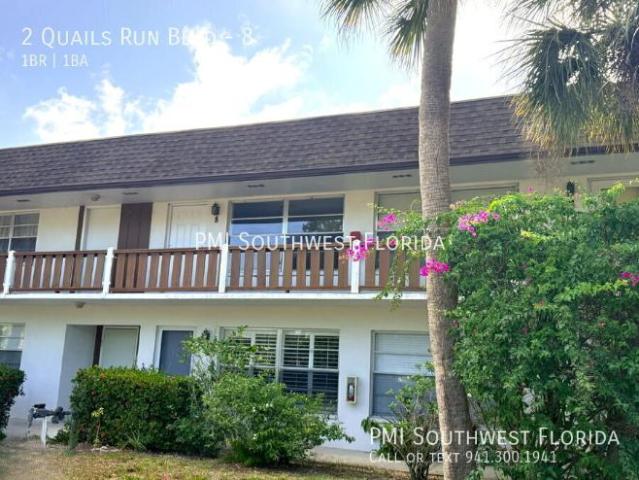 1 Br, 1 bath, Condo 2 Quails Run Blvd