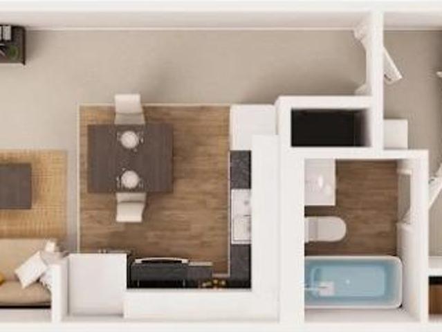 1 Br, 1 bath, Condo 301 E 12th St