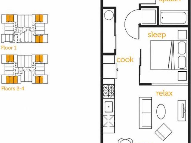 1 Br, 1 bath, Condo 3036 16th Ave W