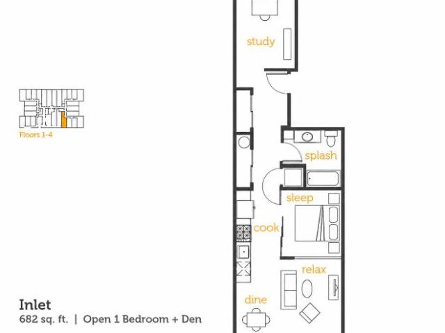 1 Br, 1 bath, Condo 3036 16th Ave W