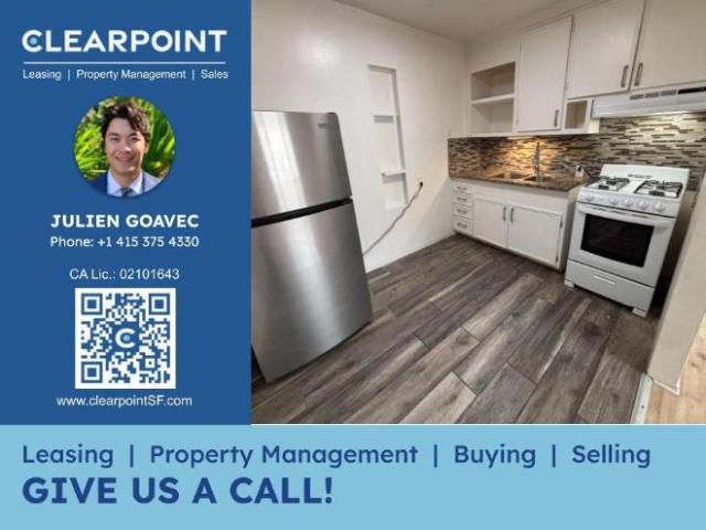 1 Br, 1 bath, Condo 3241 Taraval St #1