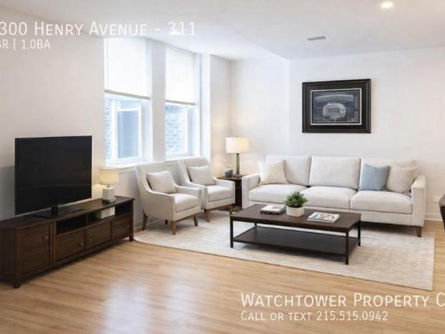 1 Br, 1 bath, Condo 3300 Henry Avenue