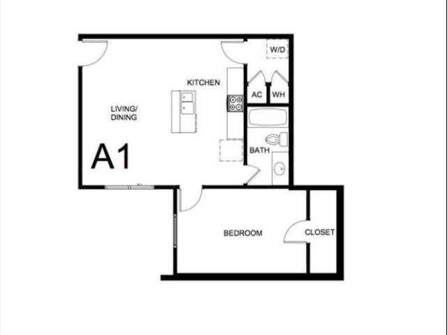 1 Br, 1 bath, Condo 3328 Cedarplaza Lane