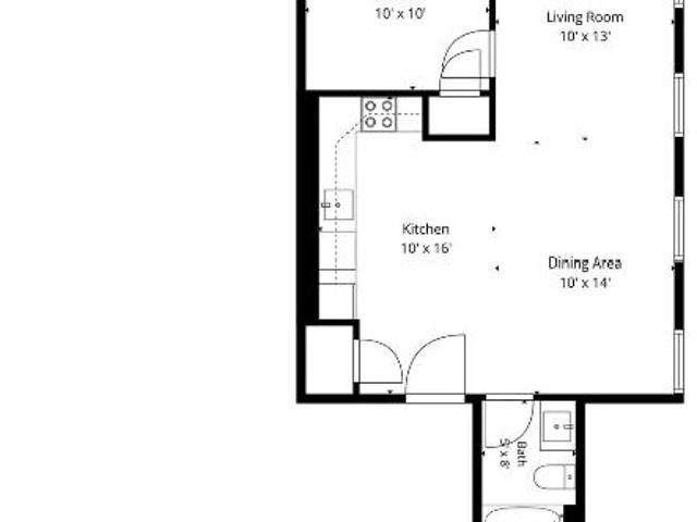 1 Br, 1 bath, Condo 38 Washington St