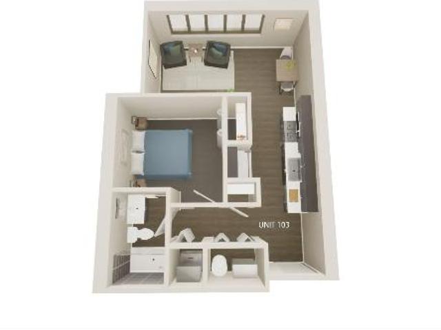 1 Br, 1 bath, Other 606 West Ohio Street