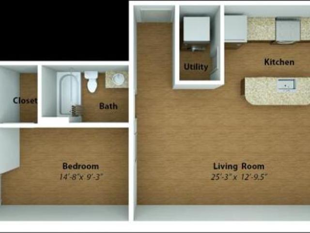 1 Br, 1 bath, Other 1142 West Grace Street