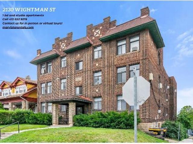 1 Br, 1 bath, Apartment 2130 Wightman St
