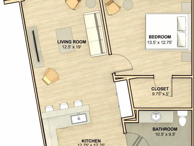 1 Br, 1 bath, Other 2530 West Coast Highway