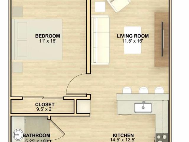 1 Br, 1 bath, Other 2530 West Coast Highway