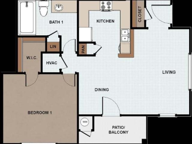 1 Br, 1 bath, Other 2601 Sarah Avenue
