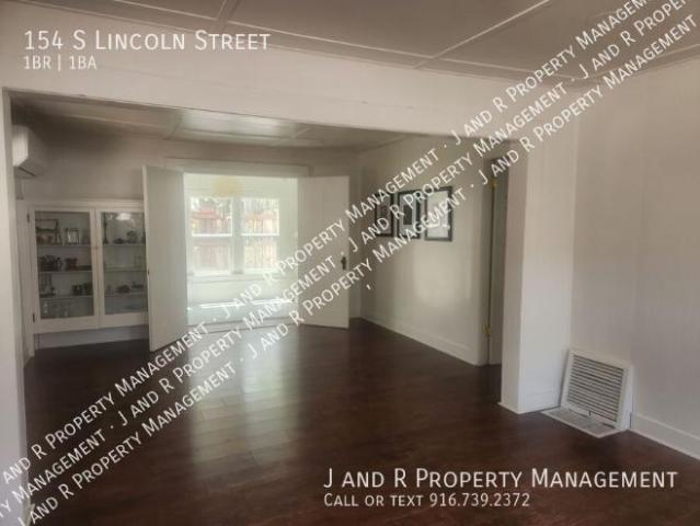 1 Br, 1 bath, Single Family 154 S Lincoln Street