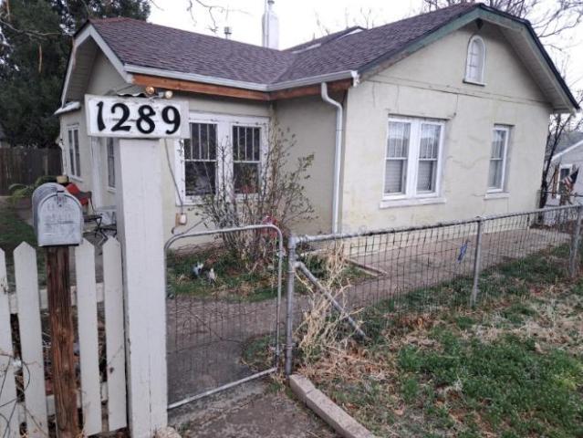 1 Br, 1 bath, Single Family 1289 W Custer Pl