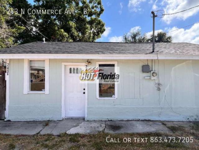1 Br, 1 bath, Single Family 243 N Commerce Ave