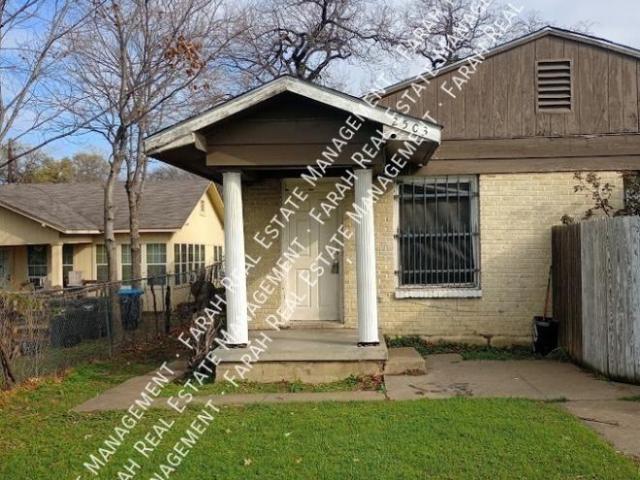 1 Br, 1 bath, Single Family 2503 Wilkinson Avenue