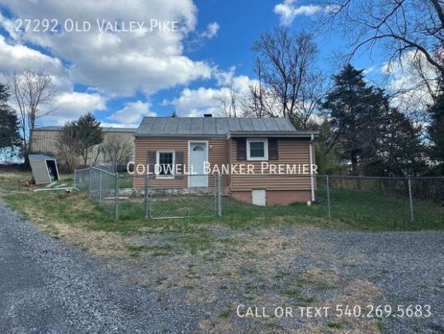 1 Br, 1 bath, Single Family 27292 Old Valley Pike
