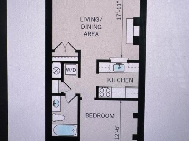 1 Br, 1 bath, Single Family 2022 N St Nw