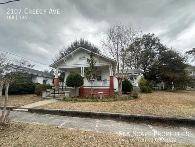 1 Br, 1 bath, Single Family 2107 Creecy Ave