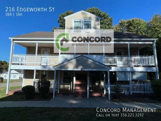 1 Br, 1 bath, Single Family 216 Edgeworth St