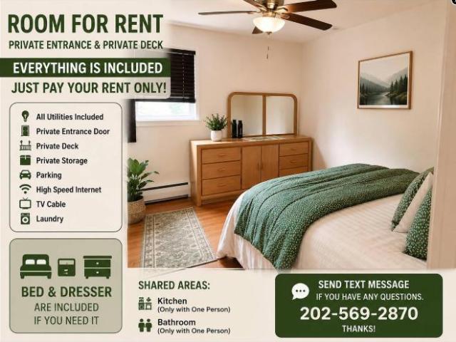1 Br, 1 bath, Single Family 4433 Village Drive