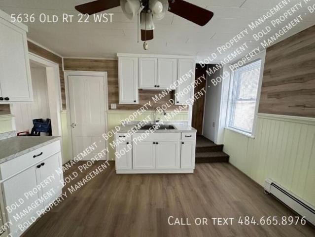 1 Br, 1 bath, Single Family 5636 Old Rt 22 Wst