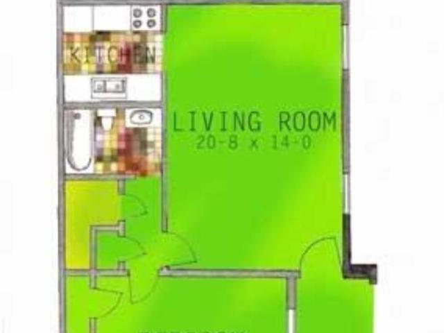 1 Br, 1 bath, Single Family 595 West 54th Street