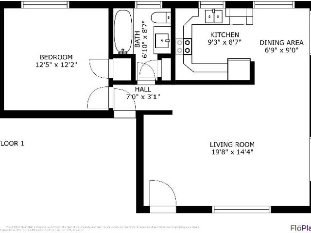 1 Br, 1 bath, Single Family 706 708 Darby Court