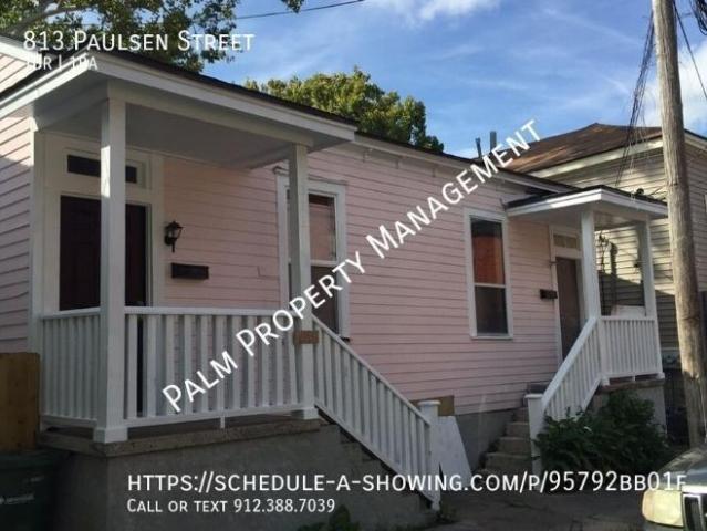 1 Br, 1 bath, Single Family 813 Paulsen Street