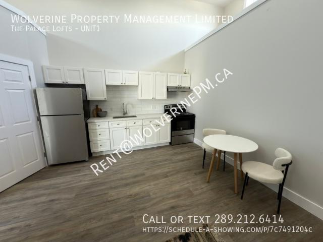 1 BR, 1 BA Apartment The Palace Lofts, Pictou, NS B0K 1H0