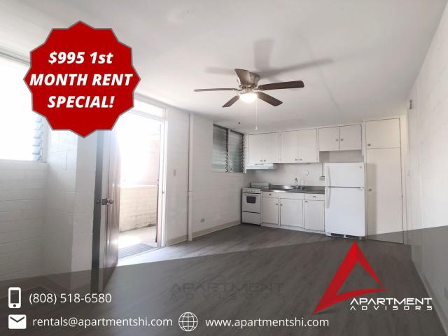1 BR, 1 BA Apartment 1408 Liliha St, Honolulu, HI 96817