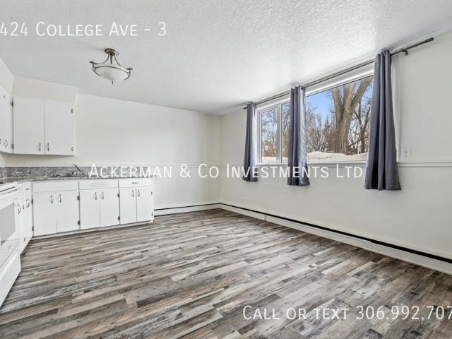 1 BR, 1 BA Apartment 1424 College Ave, Regina, SK S4P 1B3
